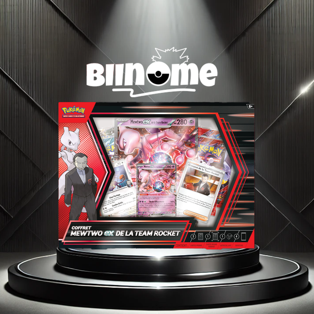 Coffret Mewtwo Ex De La Team Rocket Français – Pokebinome